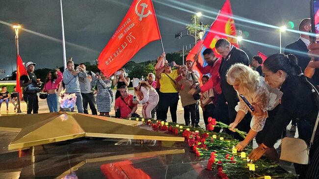 Свеча Памяти в Каракасе