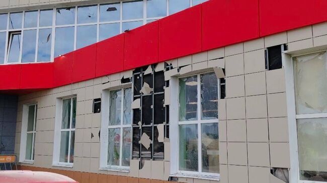 Последствия атаки со стороны ВСУ в Белгородской области. 3 июля 2025