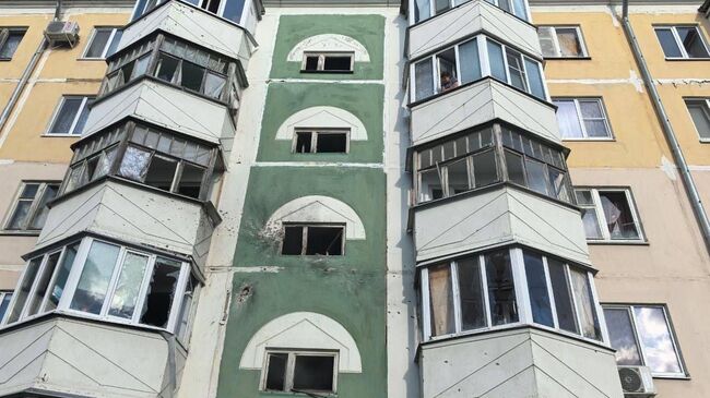 Последствия атаки со стороны ВСУ в Белгородской области. 3 июля 2025