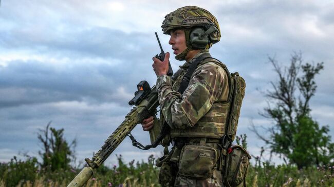 Военнослужащий группировки войск Центр в зоне СВО