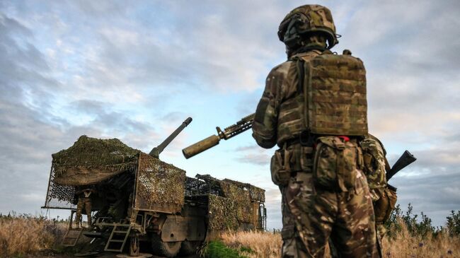 Военнослужащие группировки войск Центр