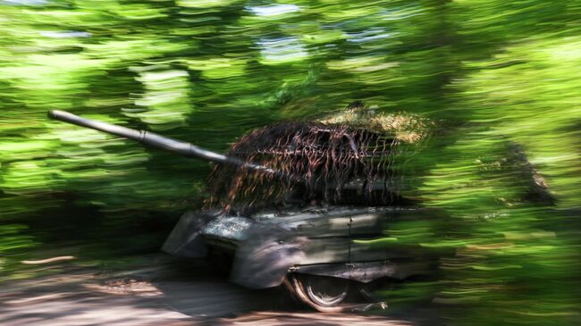 Танк Т-72 в Донецкой народной республике