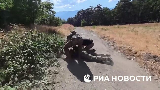 Задержание жителя Ялты, готовившего теракт в Крыму