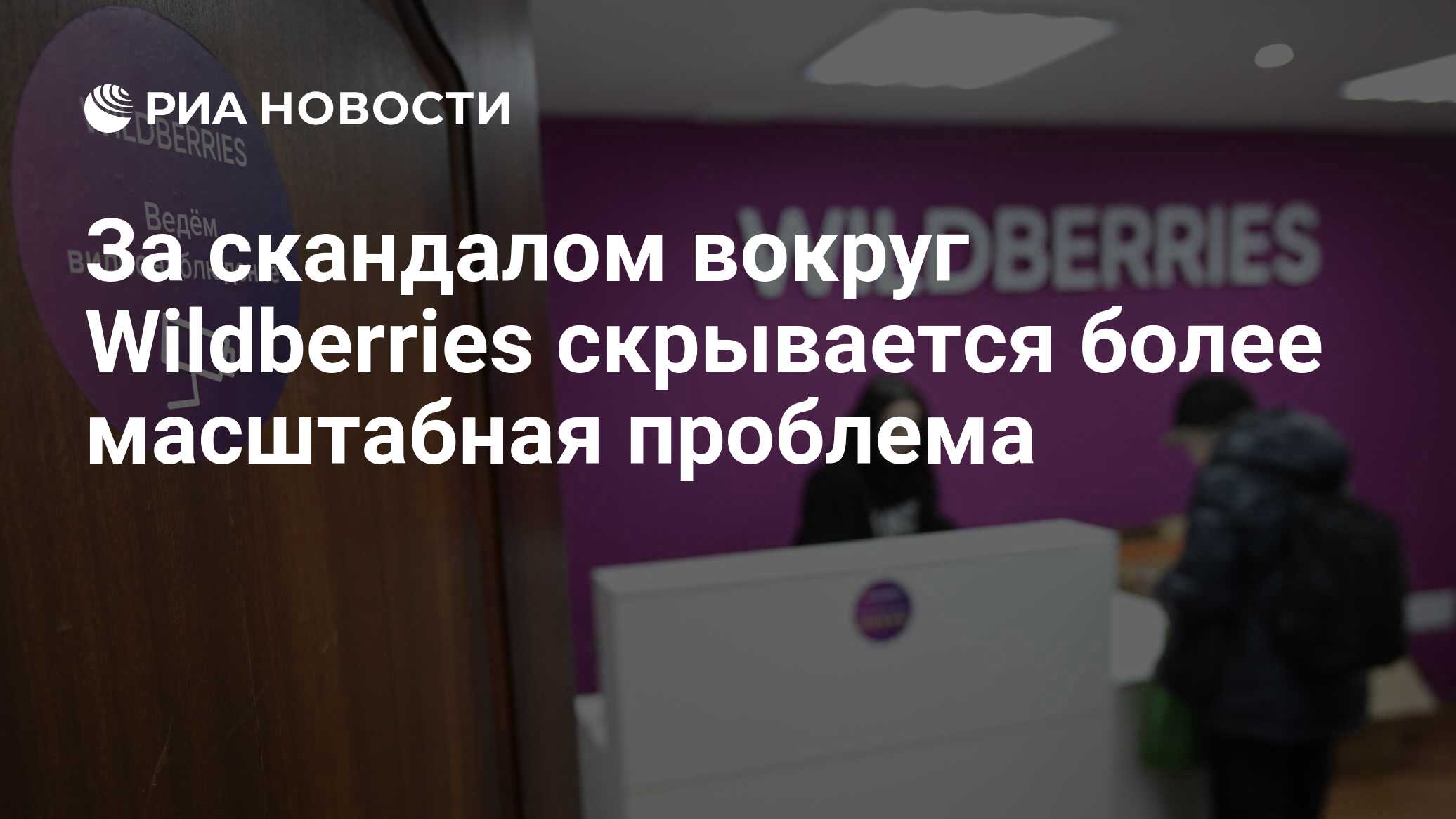 За скандалом вокруг Wildberries скрывается более масштабная проблема - РИА Новости, 17.03.2023